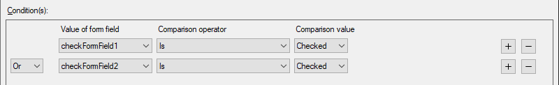 Creating Conditional Instructions For Form Fields Tx Text Control