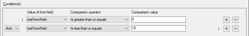 Creating Conditional Instructions For Form Fields Tx Text Control